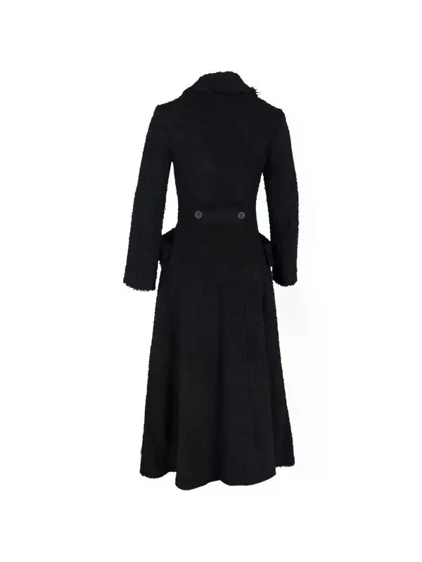 Comme Des Garçons Double-breasted Bouclé Coat