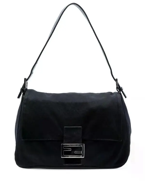 Fendi Mamma Forever Shoulder Bag - Black
