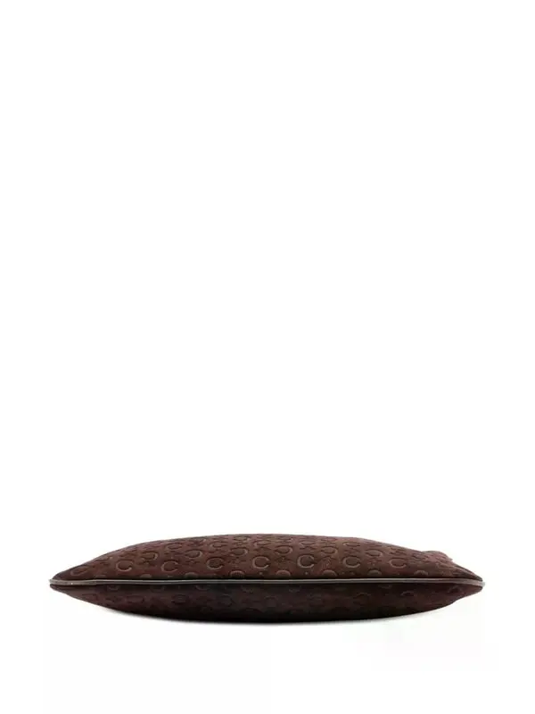 Celine Macadam Suede Shoulder Bag