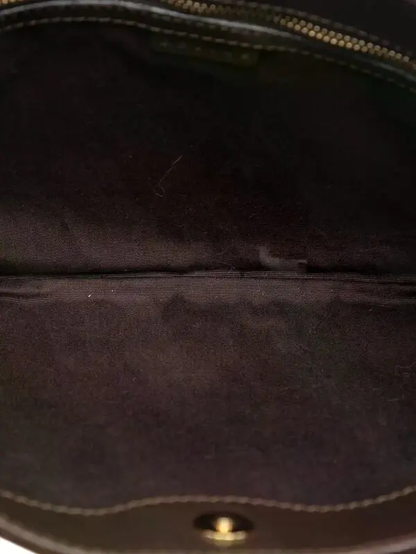 Celine Macadam Suede Shoulder Bag