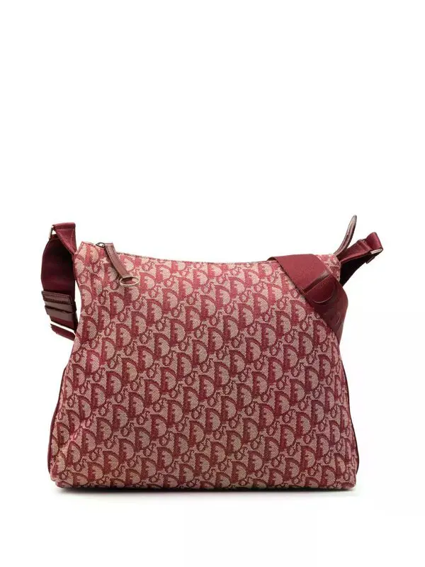 Dior 2004 Diorissimo Trotter Canvas Crossbody Bag