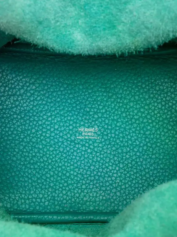 Hermès Clemence Leather Picotin Lock 18 Handbag - Blue