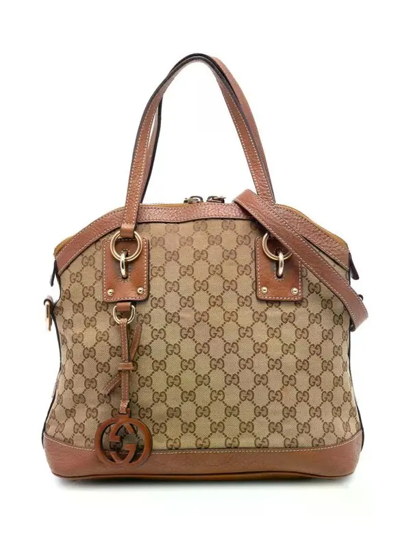 Gucci Gg Canvas Charm Dome Satchel