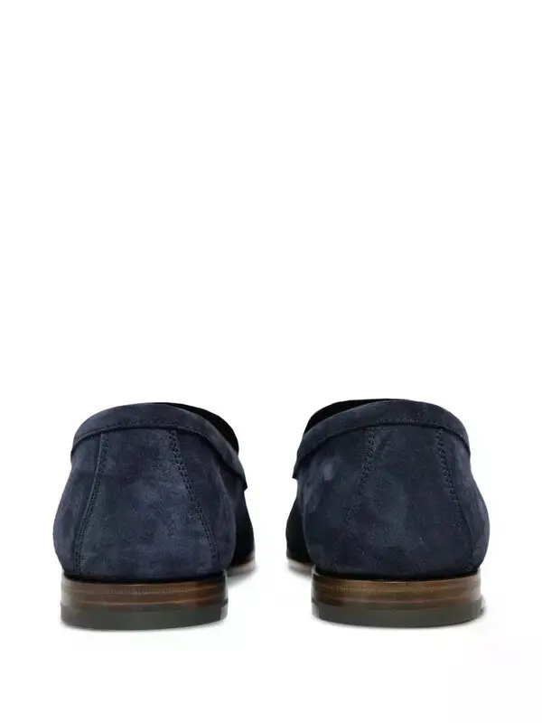 Church's Suede Slip-on Loafers - Blue
