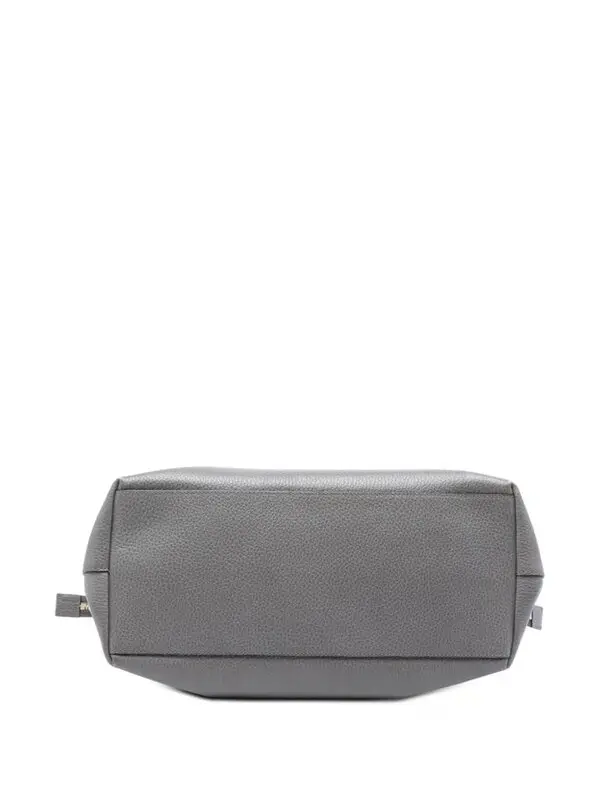 Gucci Leather Gg Charm Dome Satchel