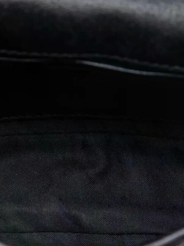 Fendi Mini Zucca Embossed Leather Baguette Satchel