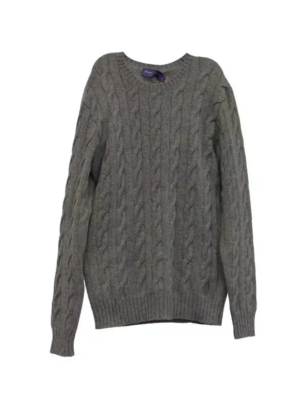Ralph Lauren Purple Label Cable-knit Sweater