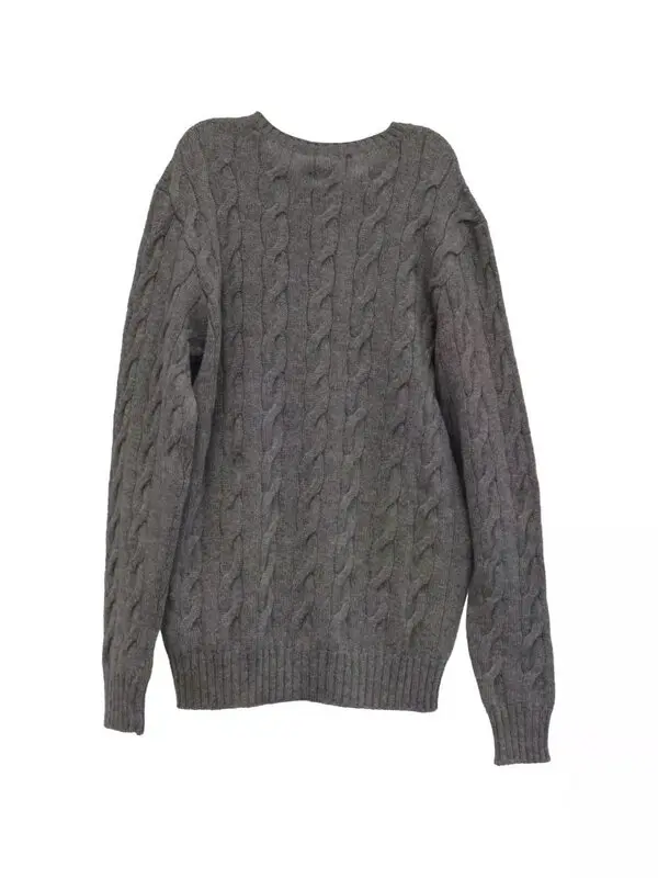 Ralph Lauren Purple Label Cable-knit Sweater