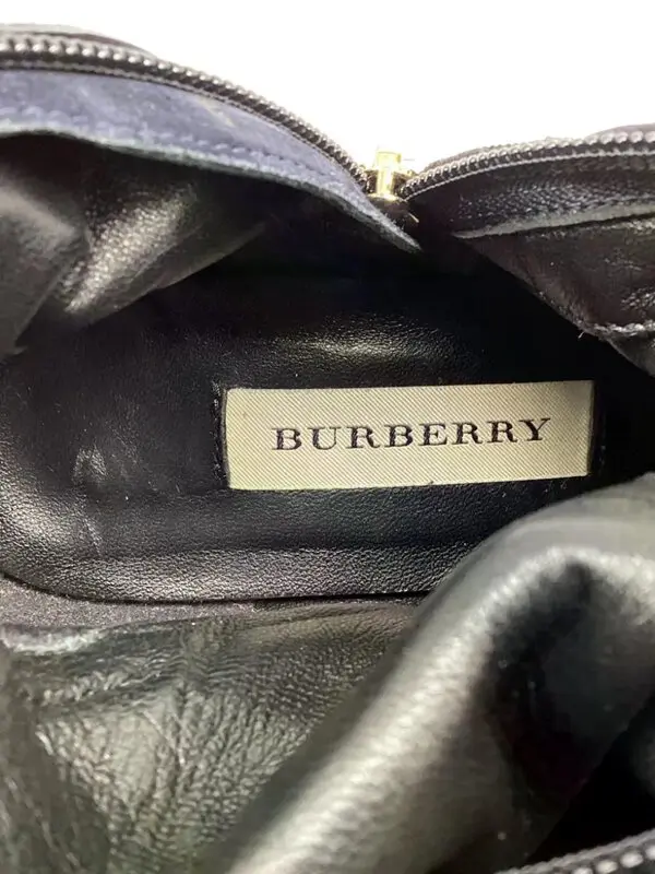 Burberry Suede Buckled Knee-high Boots