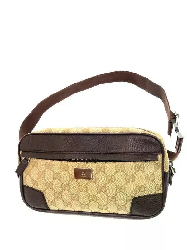Gucci Gg Canvas Crossbody Bag - Neutrals