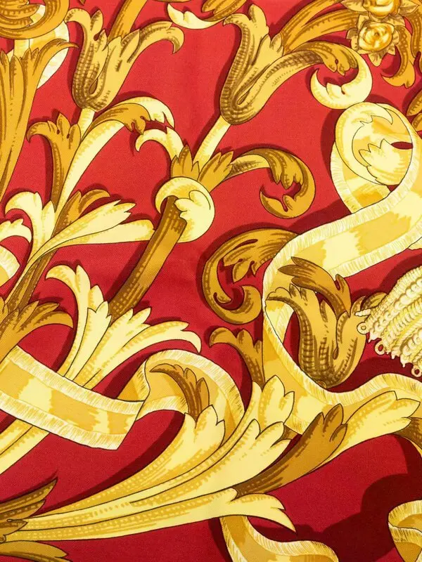 Hermès 1990-2010 Le Mors A La Conetable Silk Scarf 90 Scarves
