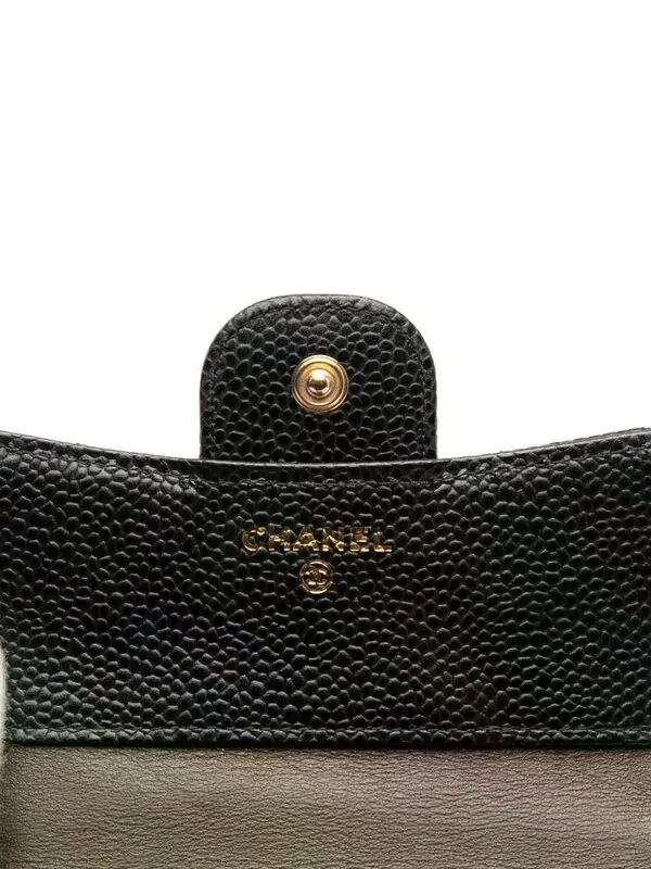 Hermès 2021 Cc Quilted Caviar Compact Flap Wallet Small Wallets