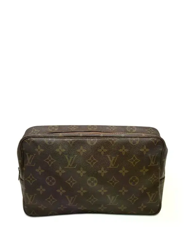 LOUIS VUITTON Monogram Trousse Toilette 28 Clutch Bag
