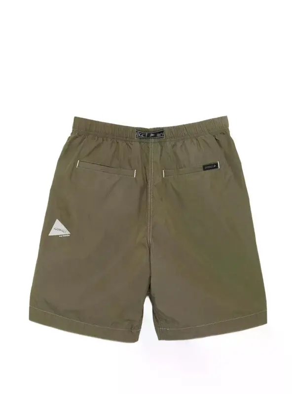 AND WANDER X Gramicci Belted Shorts - Green