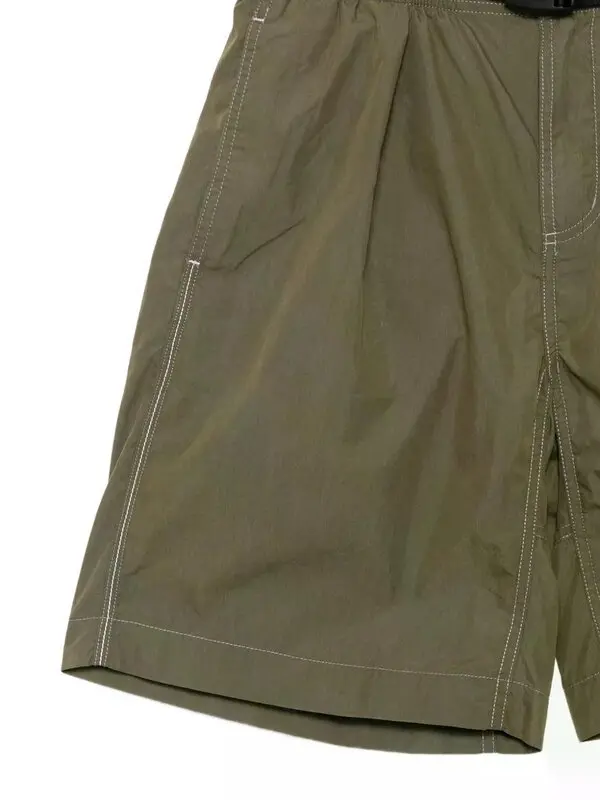 AND WANDER X Gramicci Belted Shorts - Green