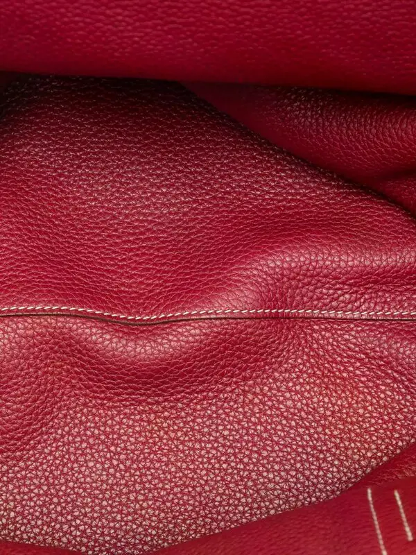 Hermès 2012 Clemence Double Sens 36 Tote Bag - Red