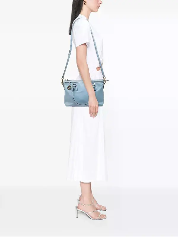 Gucci Calfskin Gg Charm Satchel