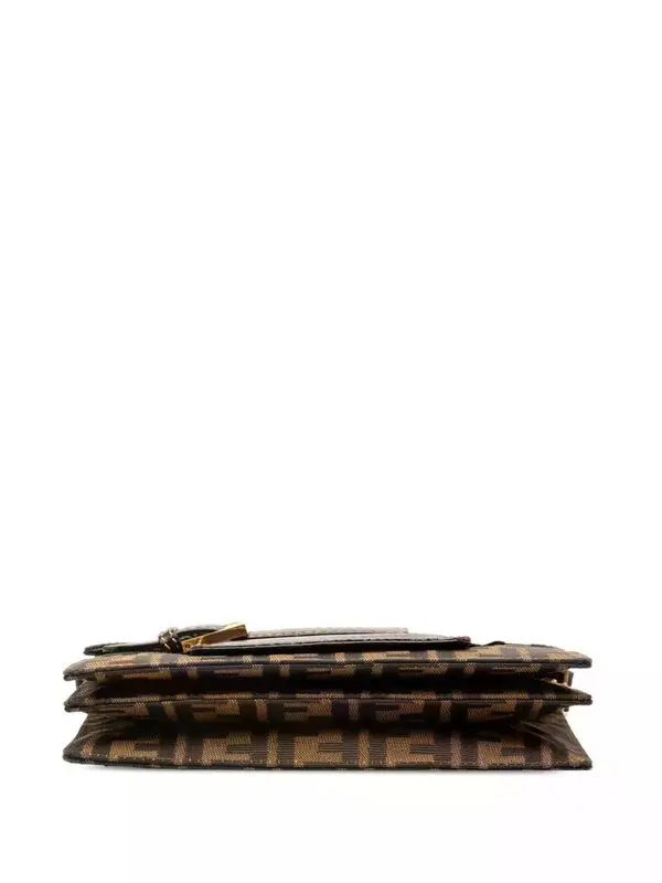 Fendi 20th Century Zucca Canvas Shoulder Bag