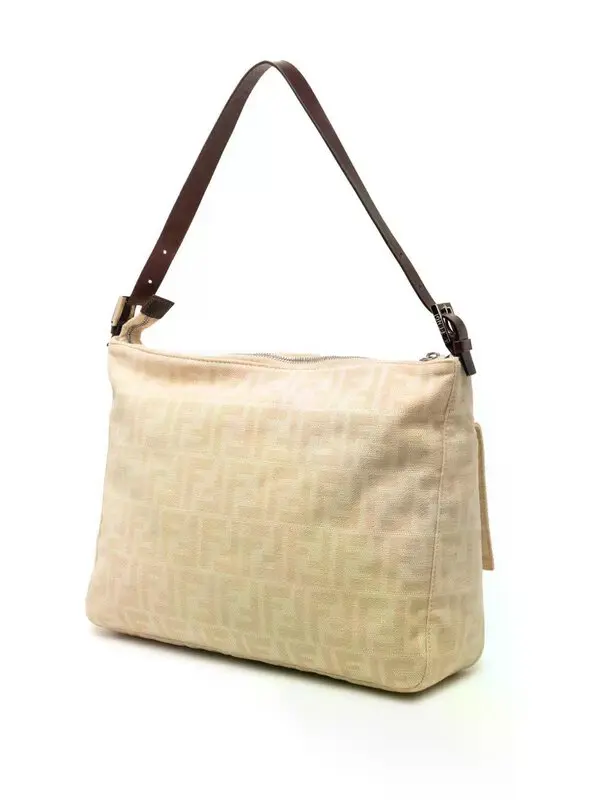 Fendi Zucca Canvas Shoulder Bag