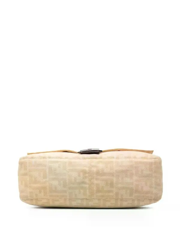 Fendi Zucca Canvas Shoulder Bag