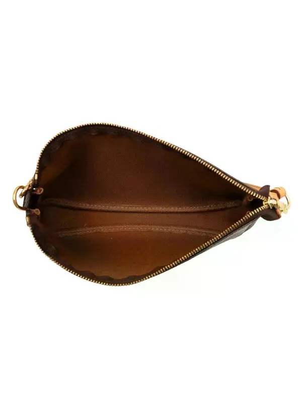 LOUIS VUITTON Monogram Pochette Accessoires Shoulder Bag - Brown