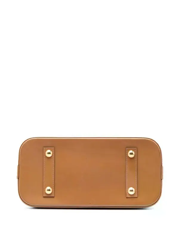 LOUIS VUITTON Monogram Vernis Alma Pm Handbag - Brown