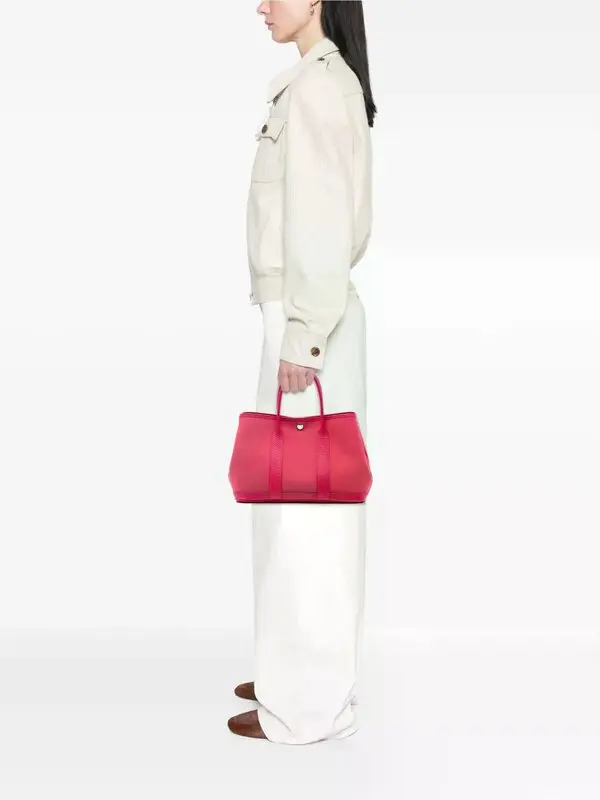 Hermès Toile And Negonda Garden Party 30 Tote Bag