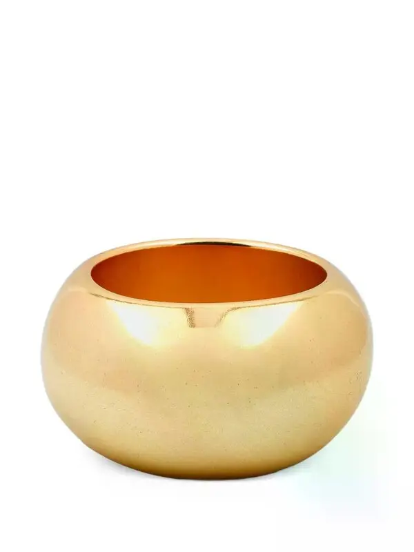 BEN-AMUN Metallic-effect Chunky Bangle Bracelet - Gold