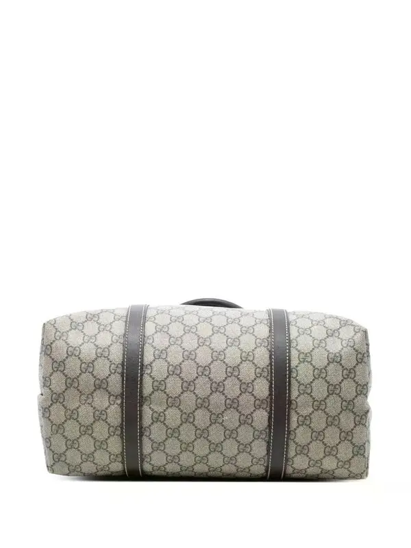 Gucci Gg Supreme Vertical Tote Bag - Neutrals