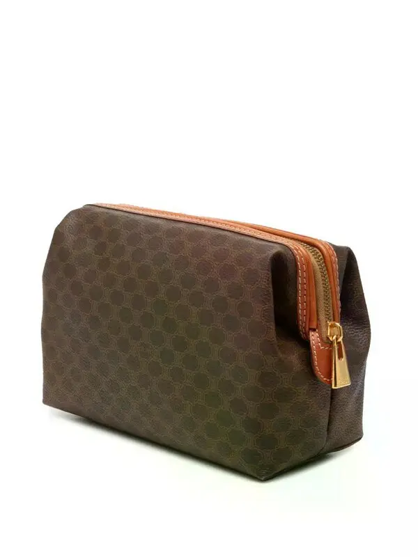 Celine Macadam Coated Canvas Pouch
