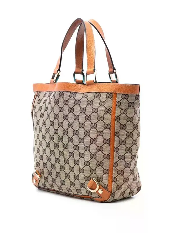 Gucci Gg Canvas Abbey D Ring Tote Bag