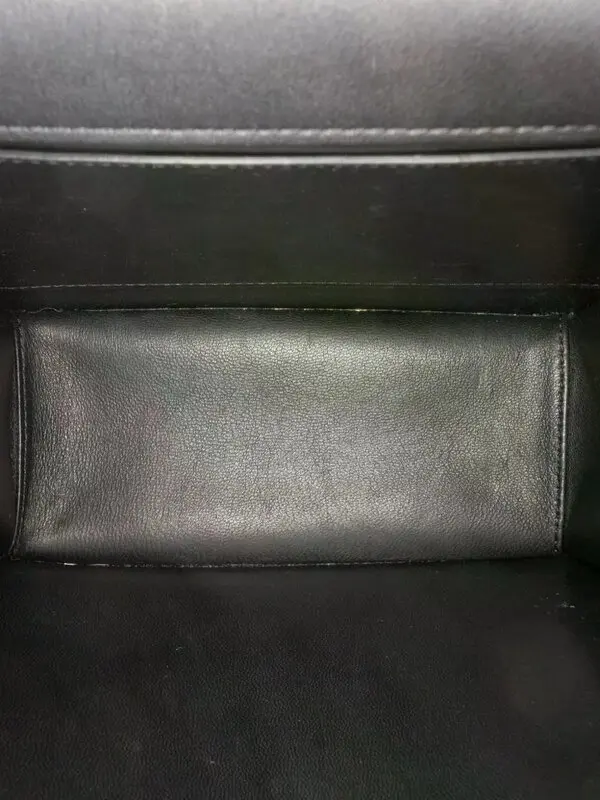 Valentino Garavani Calfskin Logo Flap Satchel - Black
