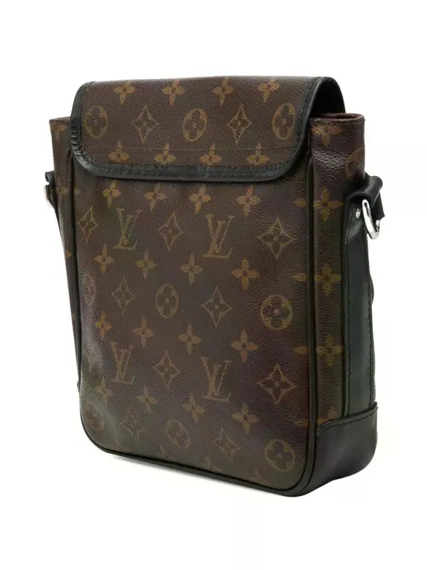 LOUIS VUITTON Monogram Macassar Bass Pm Crossbody Bag