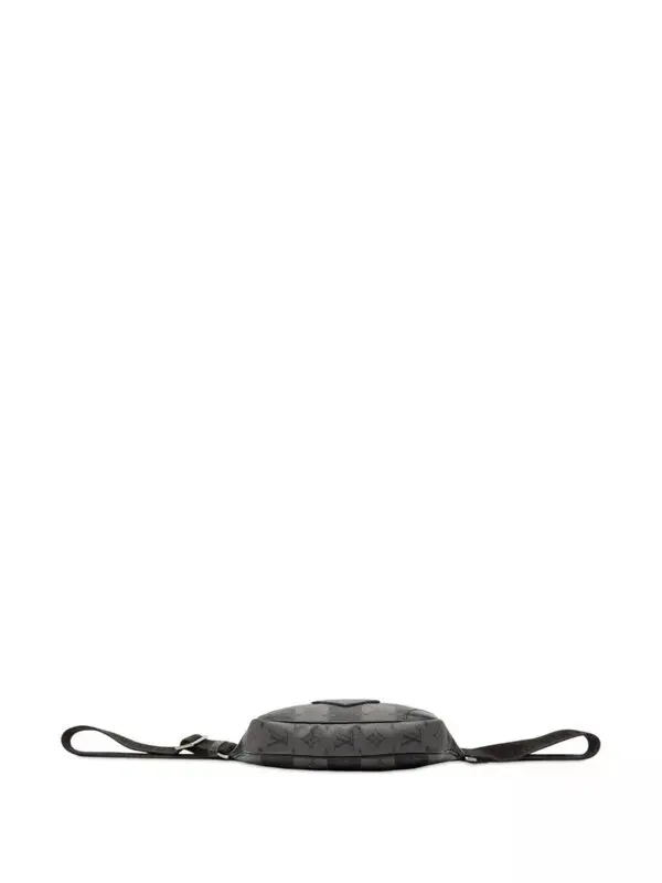 LOUIS VUITTON Monogram Eclipse Stripes Modular Sling Bag - Black