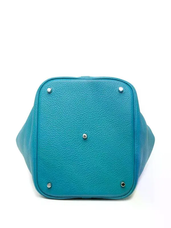 Hermès 2013 Clemence Picotin Lock 26 Handbag - Blue