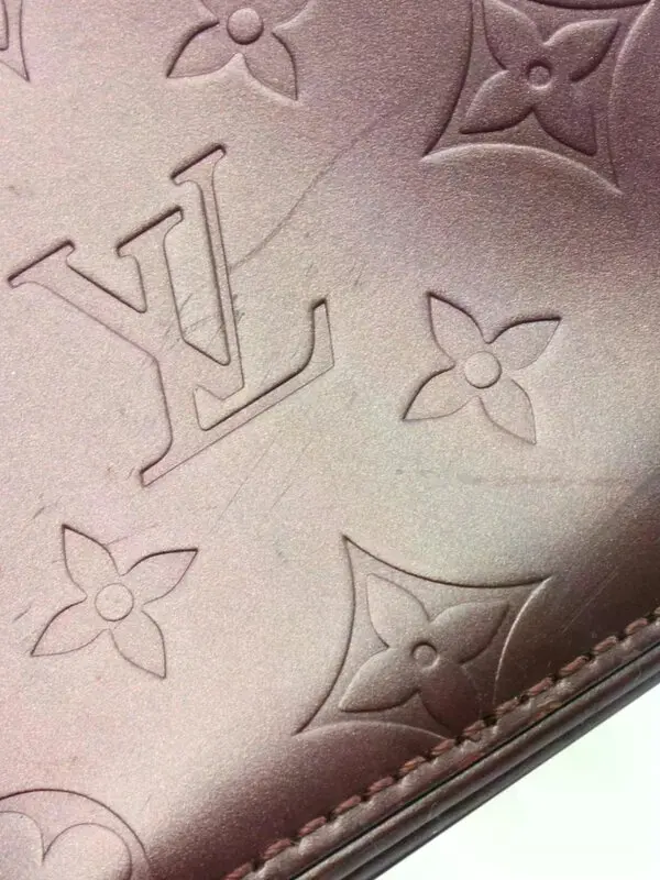 LOUIS VUITTON Monogram Mat Stockton Tote Bag - Red