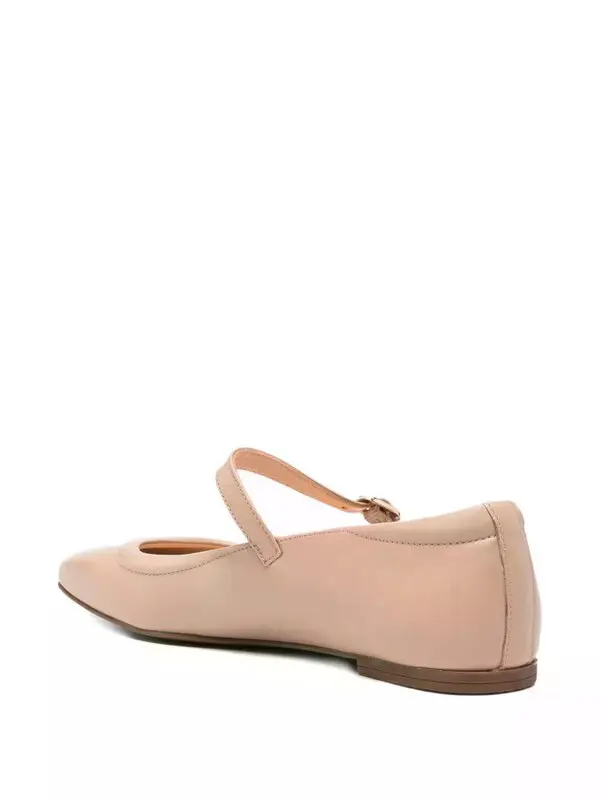 SERGIO MORETTI FIRENZE Buckle-fastening Ballet Flats