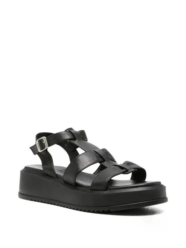 SERGIO MORETTI FIRENZE Strappy Platform Sandals