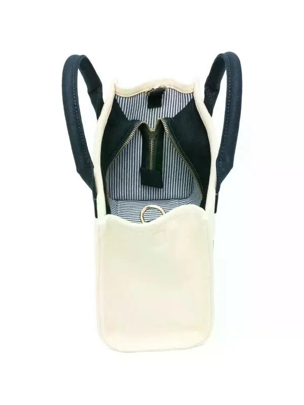 MC2 SAINT BARTH Logo-embroidered Tote Bag - Neutrals