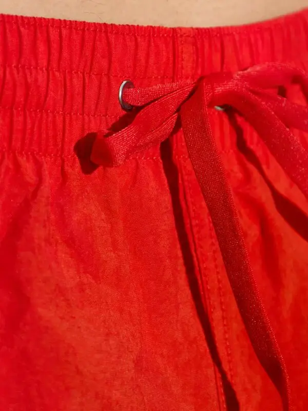 MAISON MARGIELA Drawstring Swim Shorts - Red