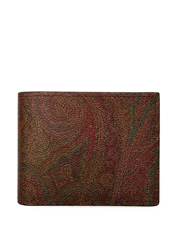 Etro Bi-fold Arnica Wallet