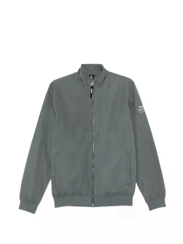 ECOALF Zip-up High-neck Jacket With Long Sleeves