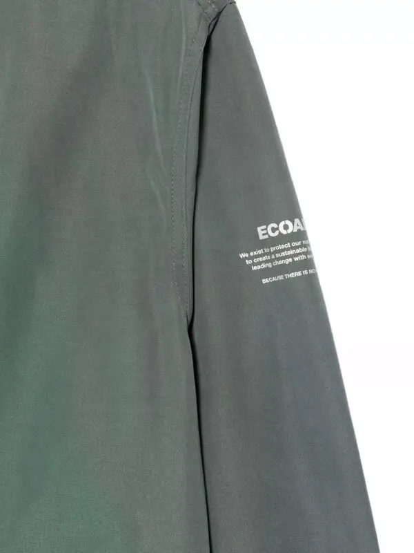 ECOALF Zip-up High-neck Jacket With Long Sleeves