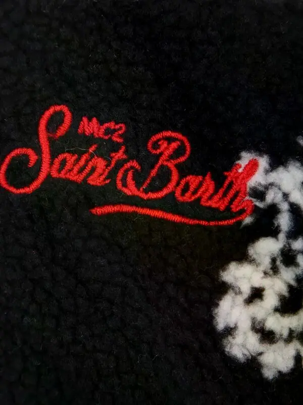 MC2 SAINT BARTH Parisienne Paisley-print Clutch Bag