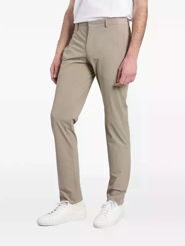 PT TORINO Slim-fit Trousers With Logo Plaque