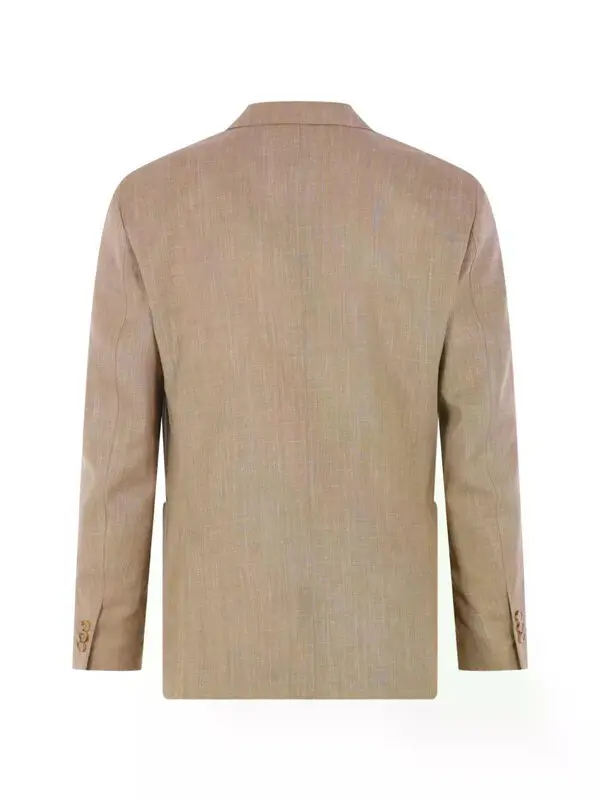 LARDINI Double-breasted Peak-lapel Blazer