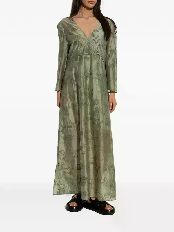 Munthe Boris Embroidered Maxi Dress