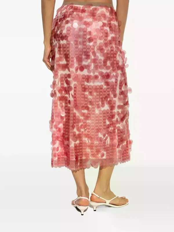 Munthe Sequin-embellished Midi Skirt