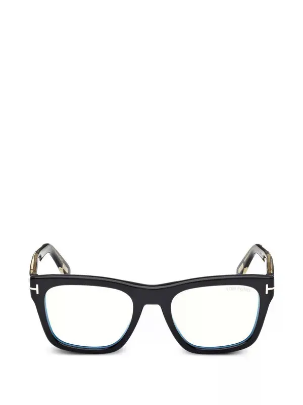 TOM FORD Square Frame Eyeglasses - Black