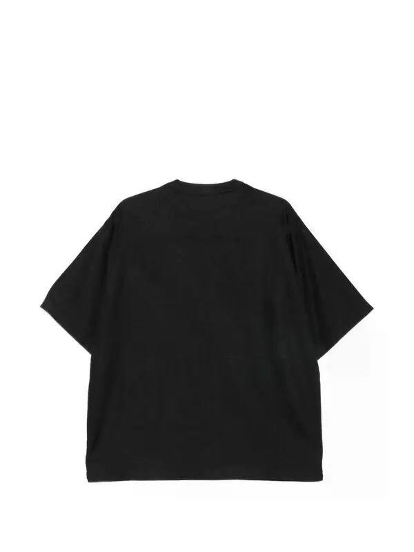 HEVO Crew-neck Short-sleeve T-shirt - Black